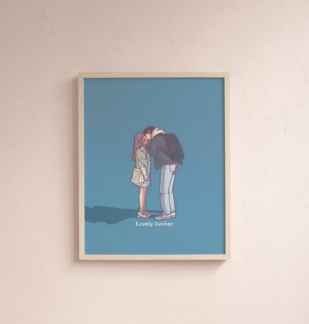 Lovely Runner K-drama Printable Illustration Art - Etsy