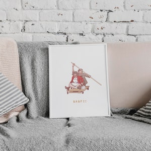 Bollywood Movie BAFI Printable Illustration Art - Etsy