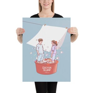 Doctor.slump K-drama Illustration Art Poster Ver.2 - Etsy