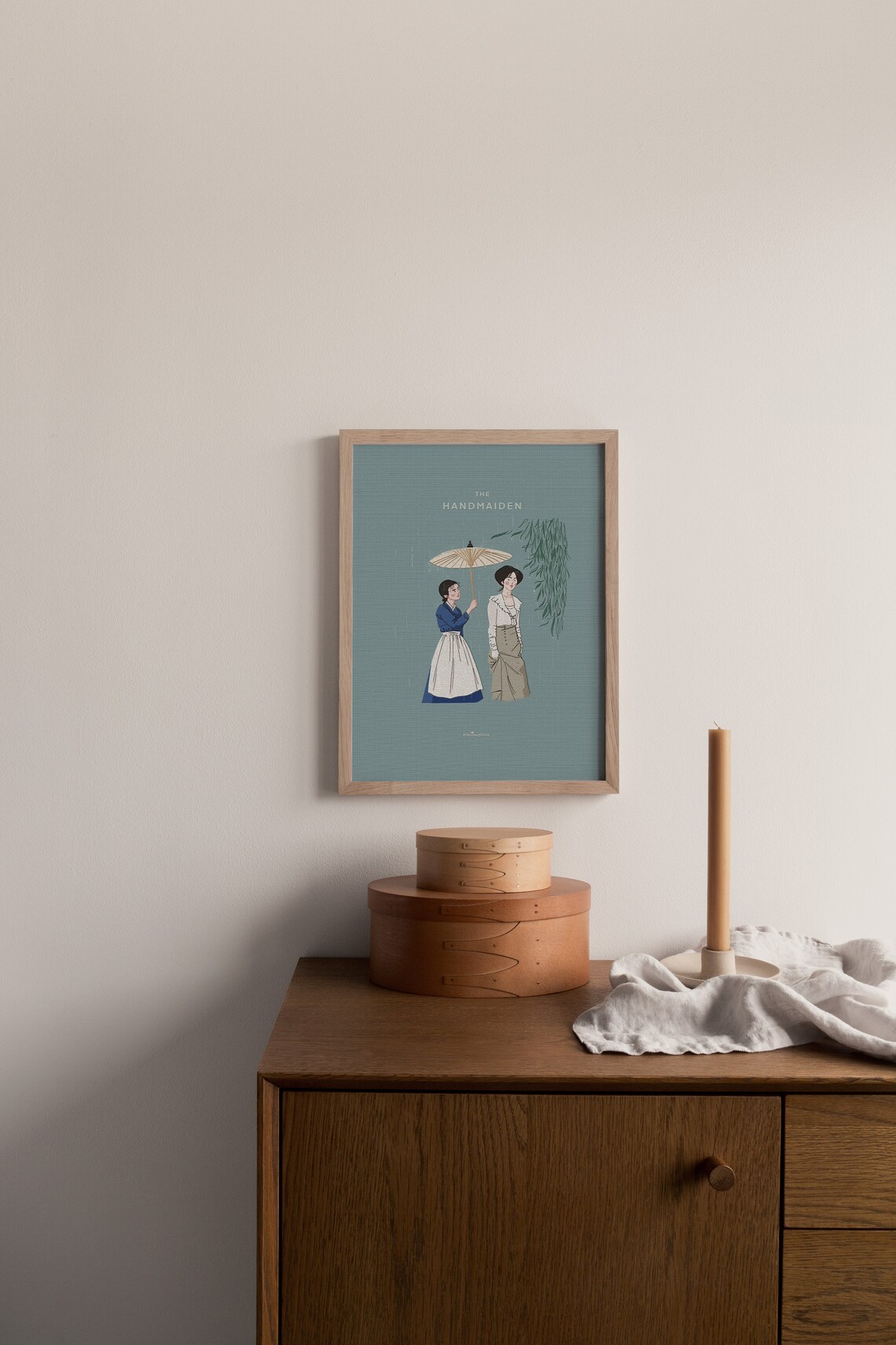 The Handmaiden Printable Illustration Artpark Chan-wook Movie - Etsy