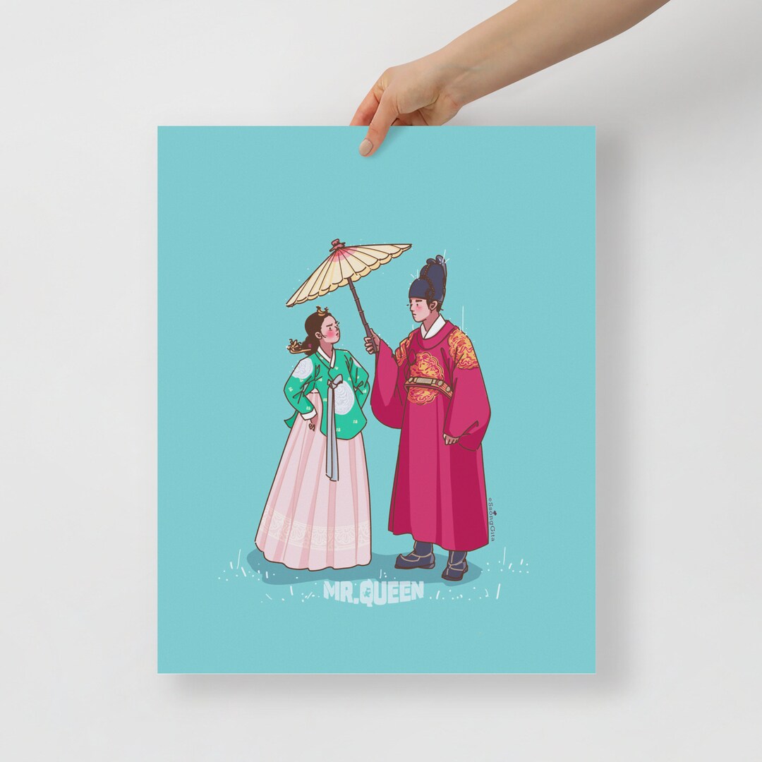 Mr.queen K-drama Illustration Art Poster - Etsy