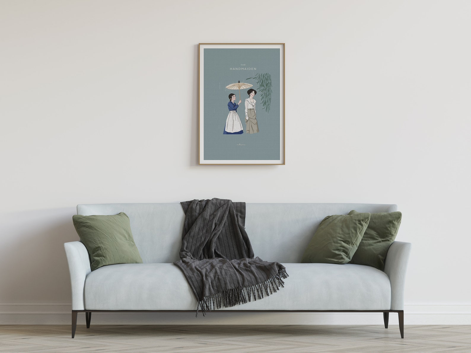 The Handmaiden Printable Illustration Artpark Chan-wook Movie - Etsy