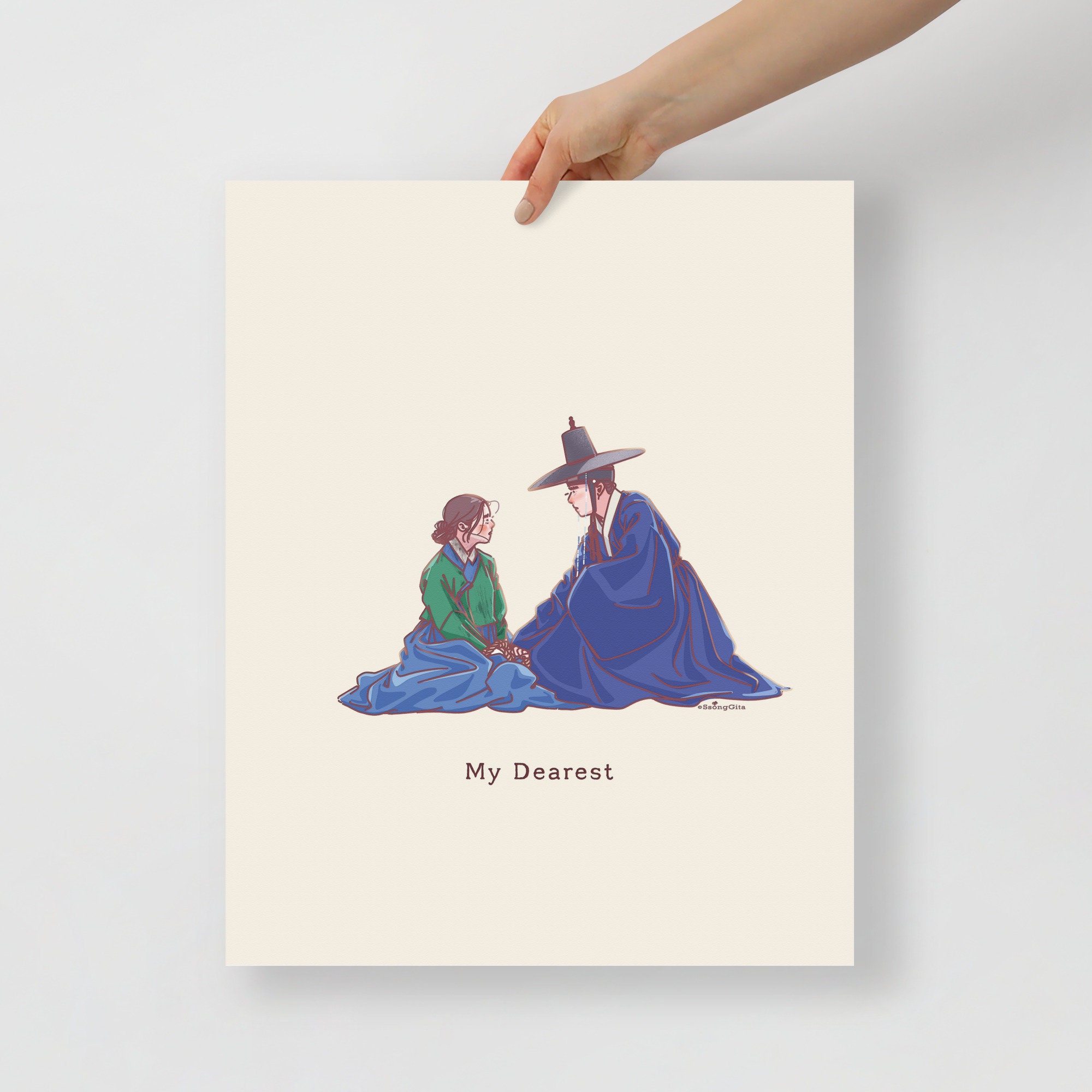 My Dearest K-drama Illustration Art Poster - Etsy