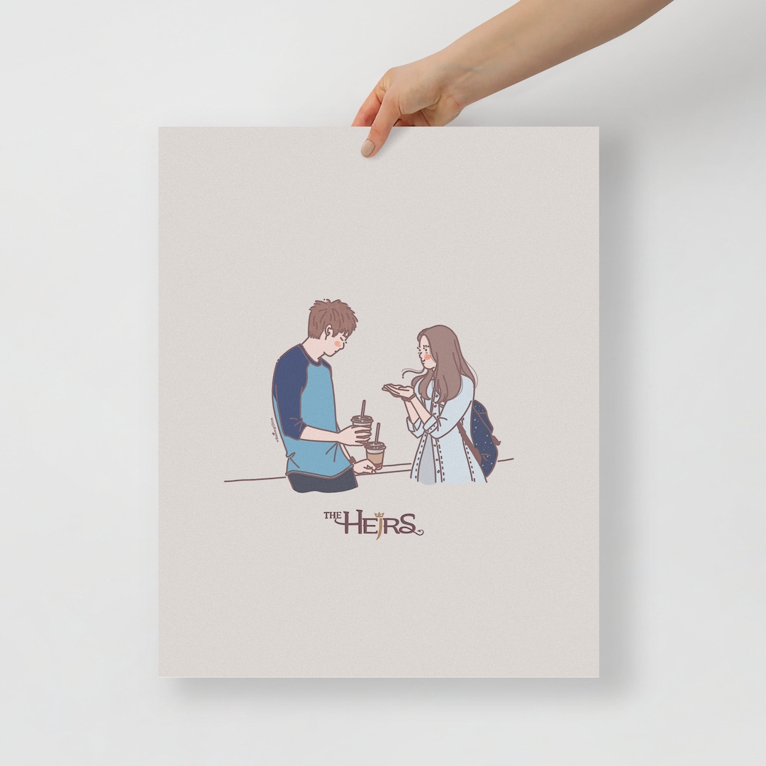 The Heirs K-drama Illustration Art Poster - Etsy