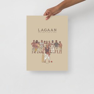 Bollywood Movie LAGAAN Illustration Art Poster(renewal) - Etsy