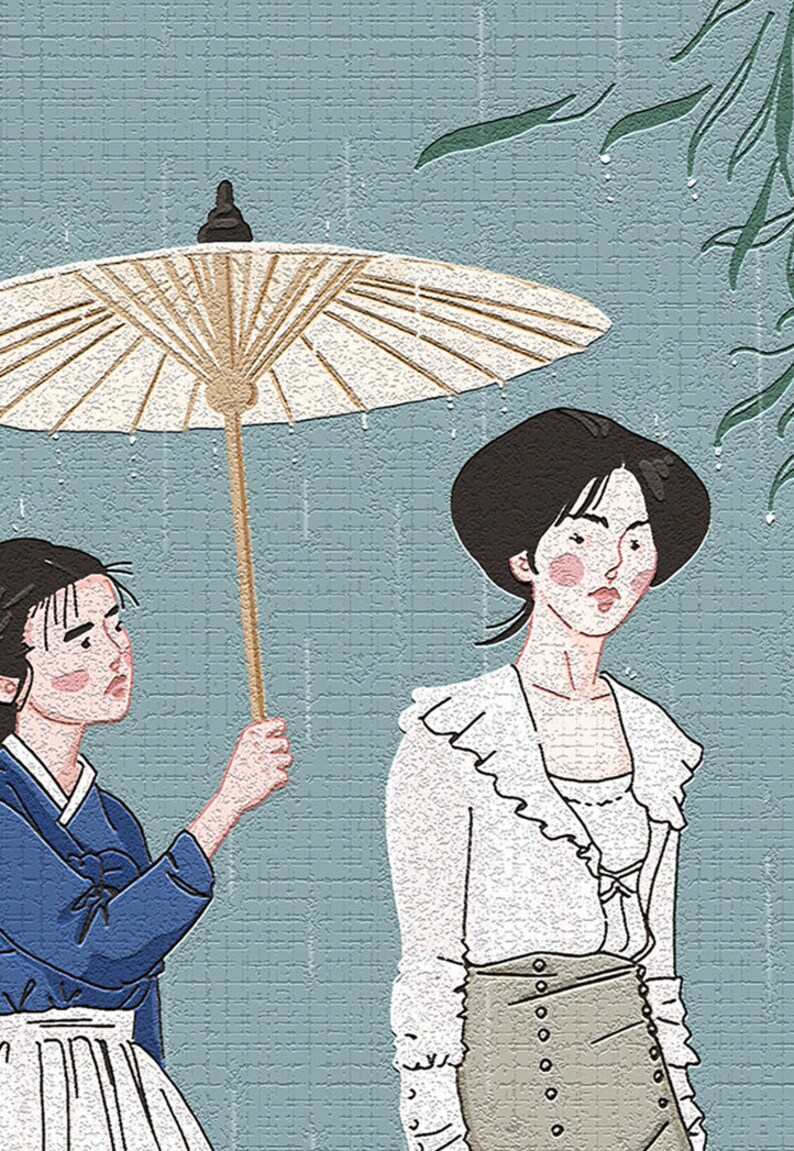 The Handmaiden Printable Illustration Artpark Chan-wook Movie - Etsy