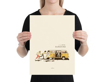 Little Miss Sunshine Movie Printable Illustration Art | Etsy