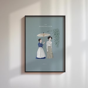 The Handmaiden Printable Illustration Art,park Chan-wook Movie - Etsy