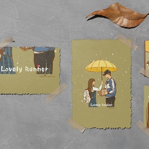 Lovely Runner K-drama Illustration Art Poster Ver.1 - Etsy