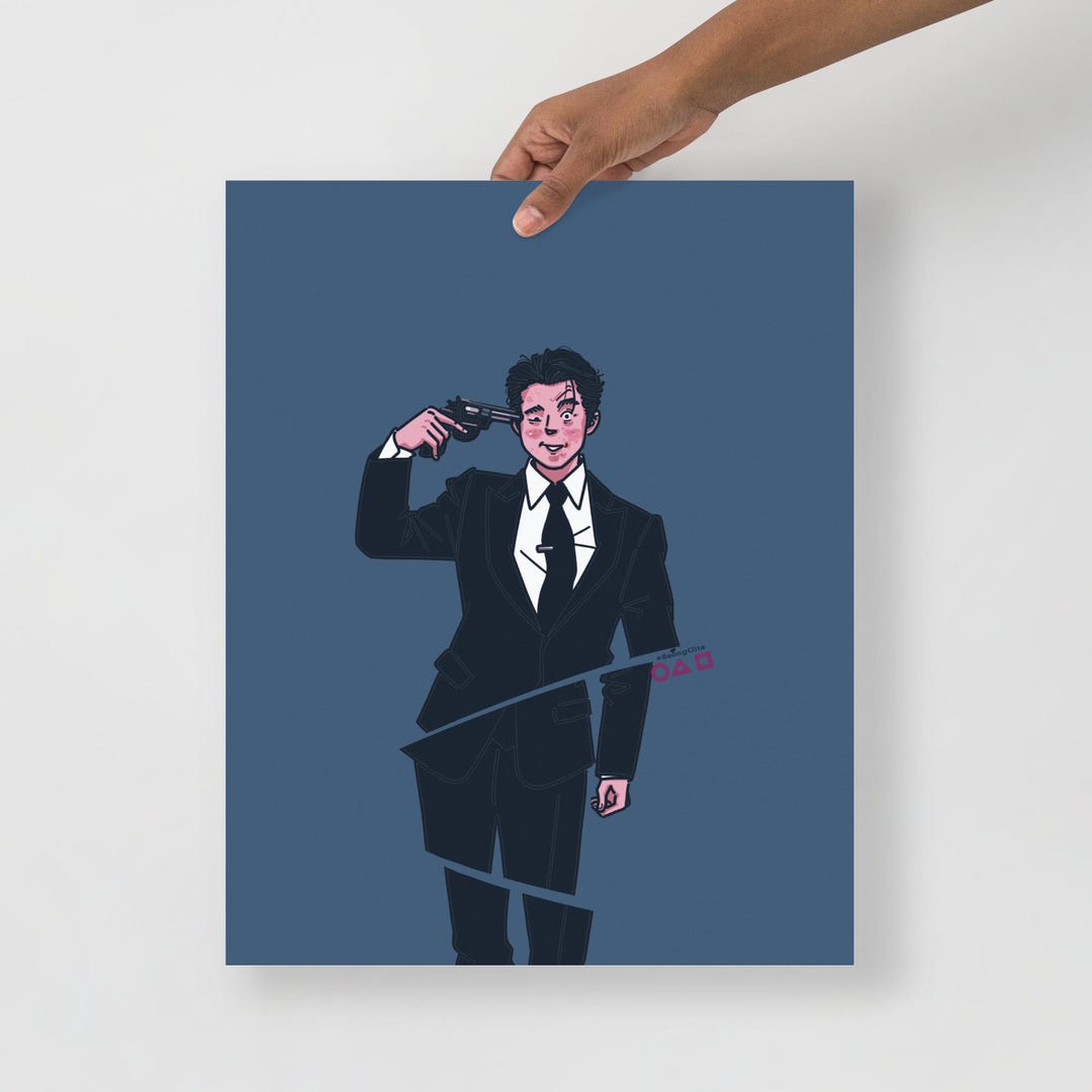 Gong Yoo as the Salesman Illustration Art Poster - Etsy