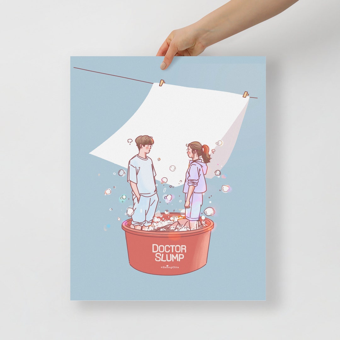 Doctor.slump K-drama Illustration Art Poster Ver.2 - Etsy