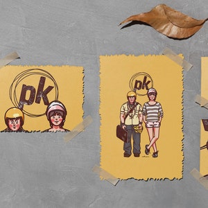 PK Bollywood Movie Printable Illustration Art - Etsy