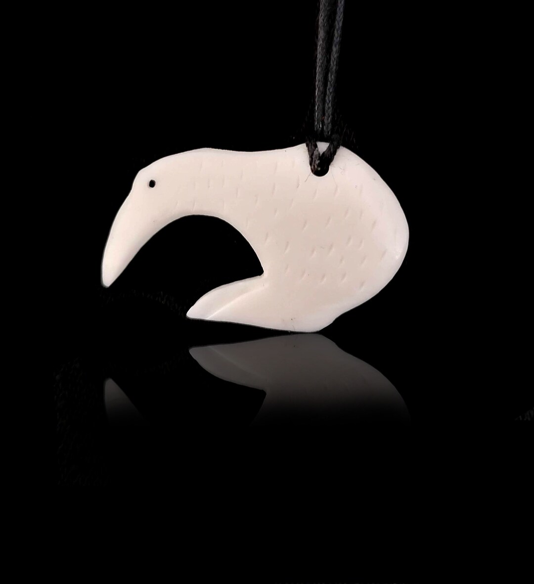 Maori Kiwi Bird Bone Pendant - Etsy