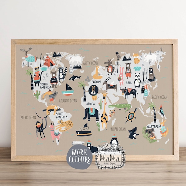 Pink World Map Svg - Etsy