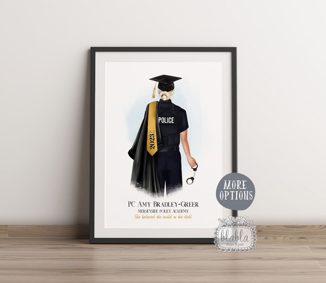 Police Academy Graduation Gift, Police Graduation Gift, Congratulations ...