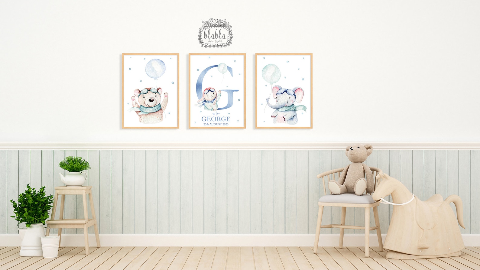 Baby Birth Boy Nursery Posters Cute Baby Posters Cute - Etsy UK