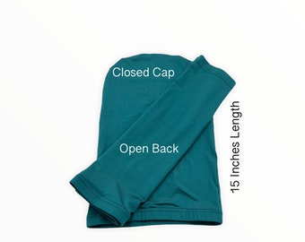 Loc Sock Loc Cap Open Back 15 Inches Length Haircap | Etsy