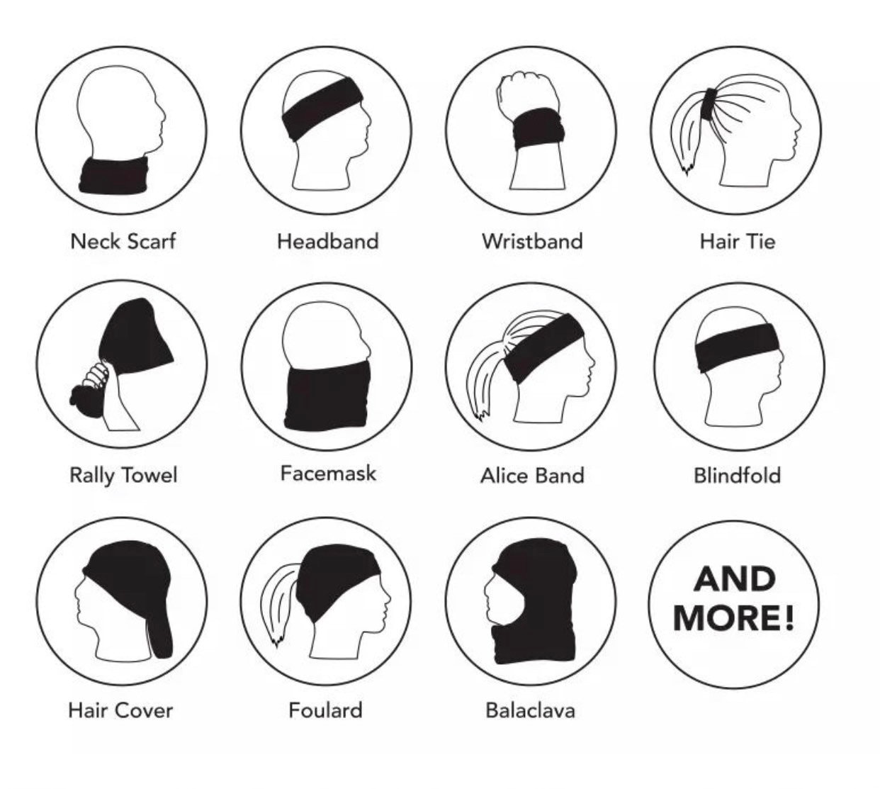 Super Stretchy Headband | Loc Sock | Multifunctional Headband | Loc ...