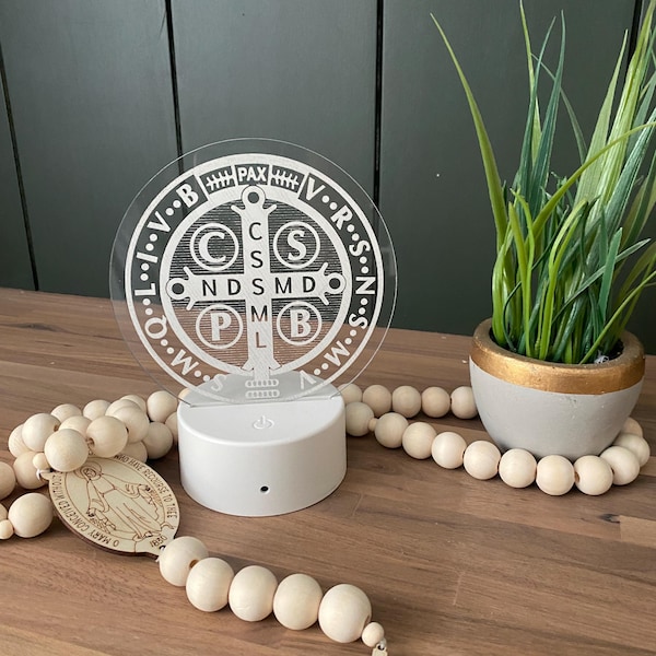 Catholic Night Light - Etsy