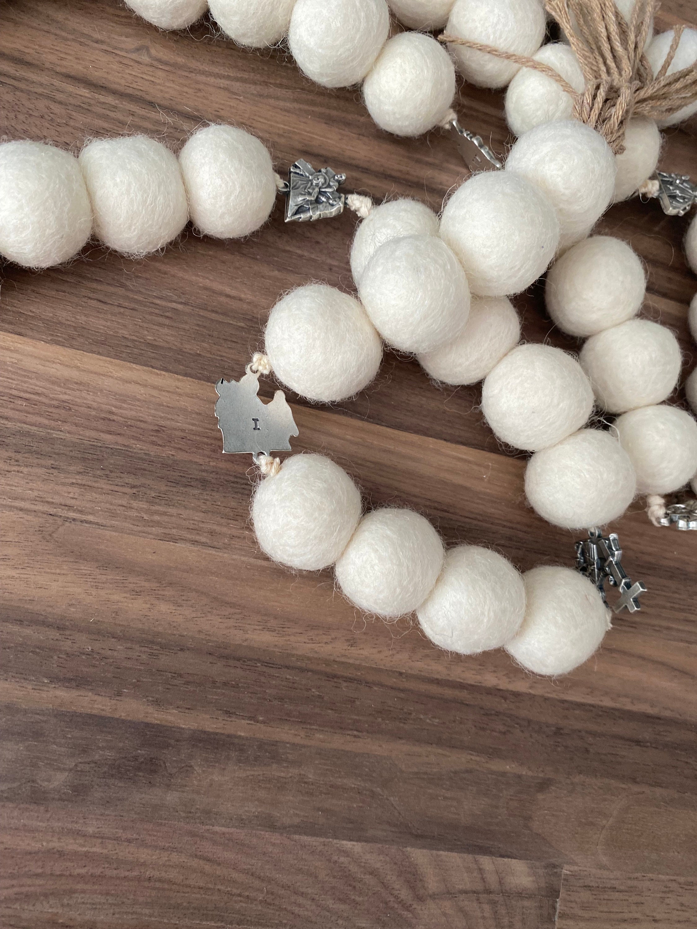 Stations of the Cross Garland Lenten Gift Catholic Home Decor Catholic ...