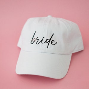 Bride Hat Bride Baseball Cap Bride to Be Gift Bachelorette - Etsy