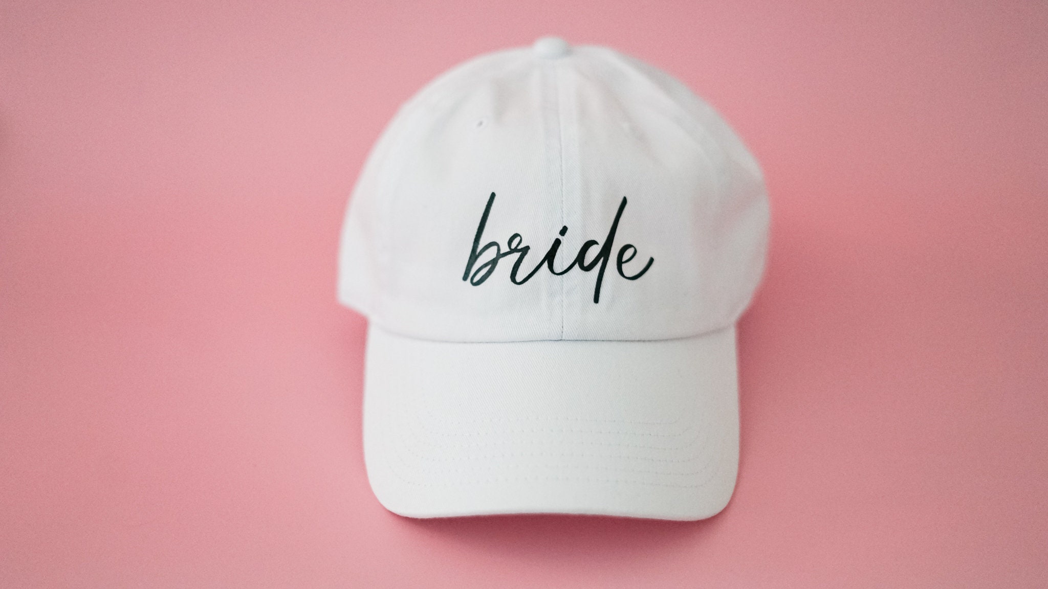 Bride Hat Bride Baseball Cap Bride to Be Gift Bachelorette - Etsy