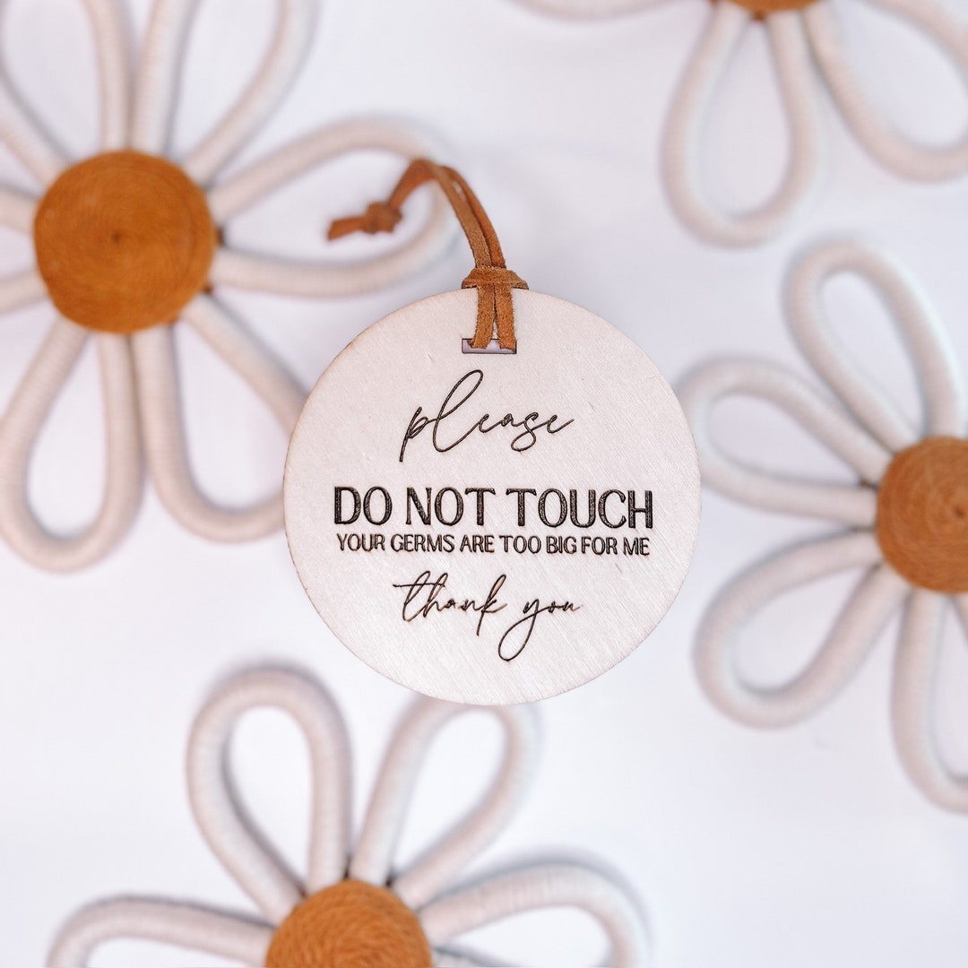 Baby Do Not Touch Sign | Stroller Sign | Carrier Sign | Baby Shower ...