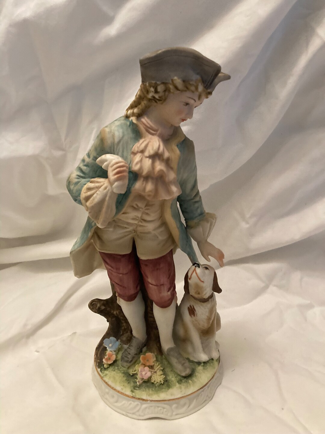Vintage Napcoware Classic Gallery Collection C-6639 Man With Dog ...