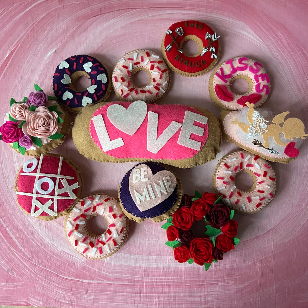 Custom Felt Donuts - Etsy