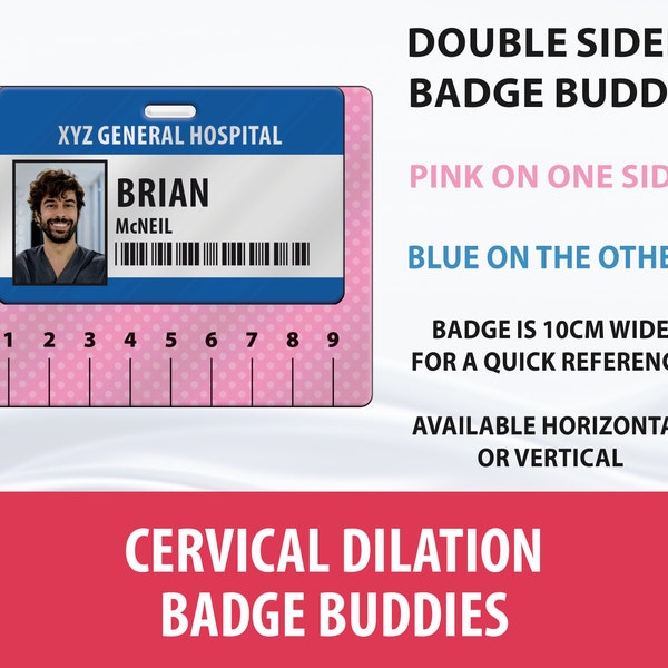 Dilation Cm Badge Buddy - Etsy