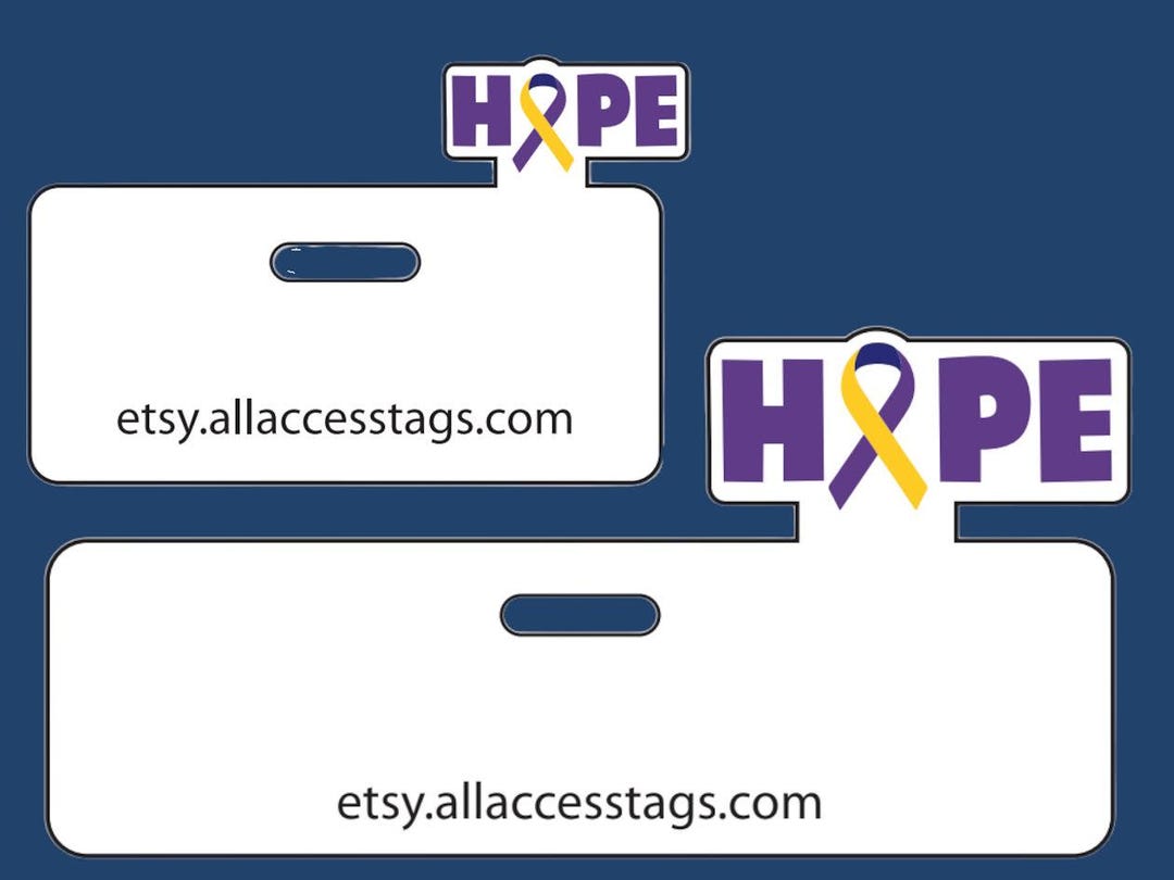 Bladder Cancer Badge Topper & Badge Flair - Etsy