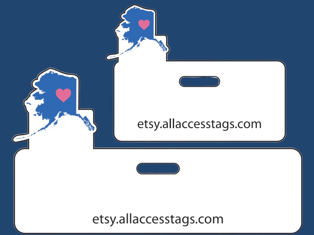 Alaska Badge Topper & Badge Flair - Etsy