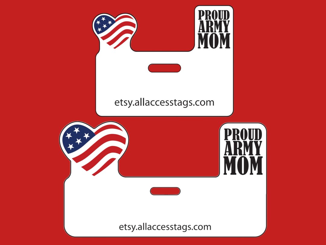 Army Mom Badge Topper & Badge Flair - Etsy