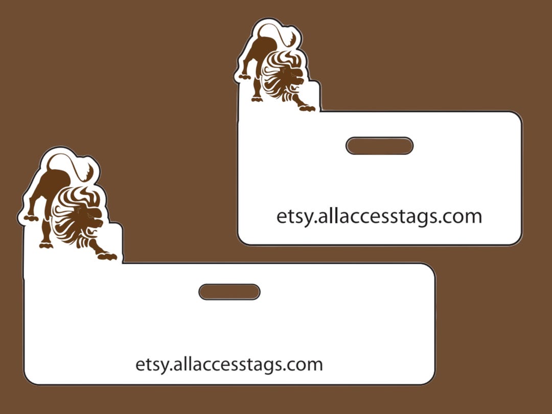 Leo Badge Topper & Badge Flair - Etsy