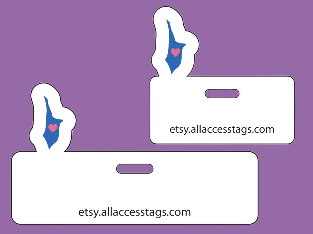 Delaware Badge Topper & Badge Flair - Etsy