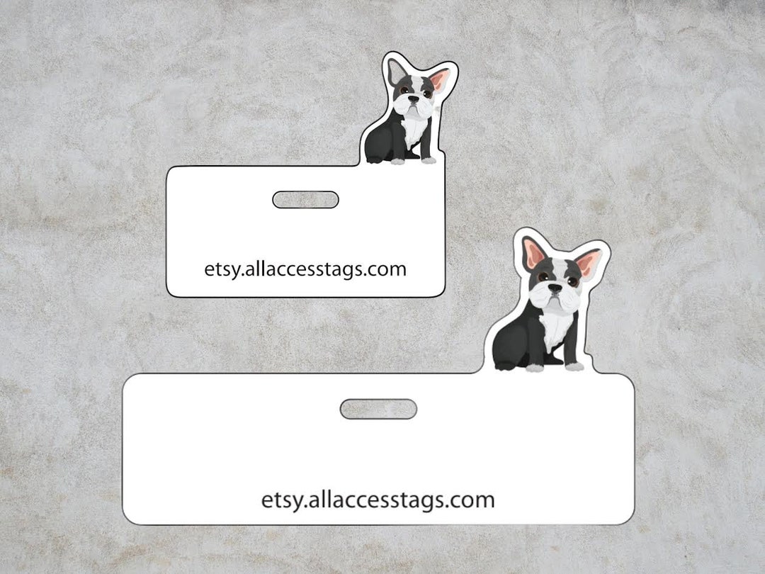 Boston Bull Badge Topper & Badge Flair - Etsy