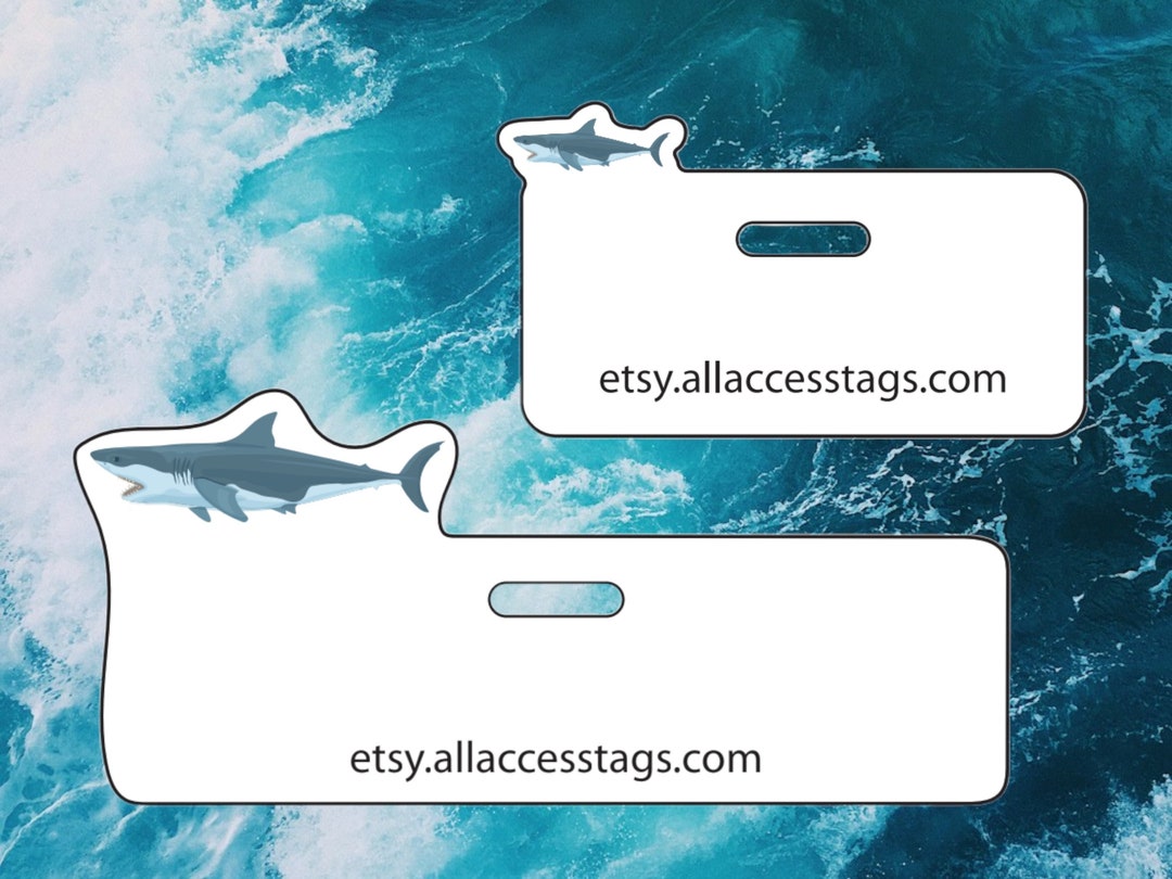 Shark Badge Topper & Badge Flair - Etsy