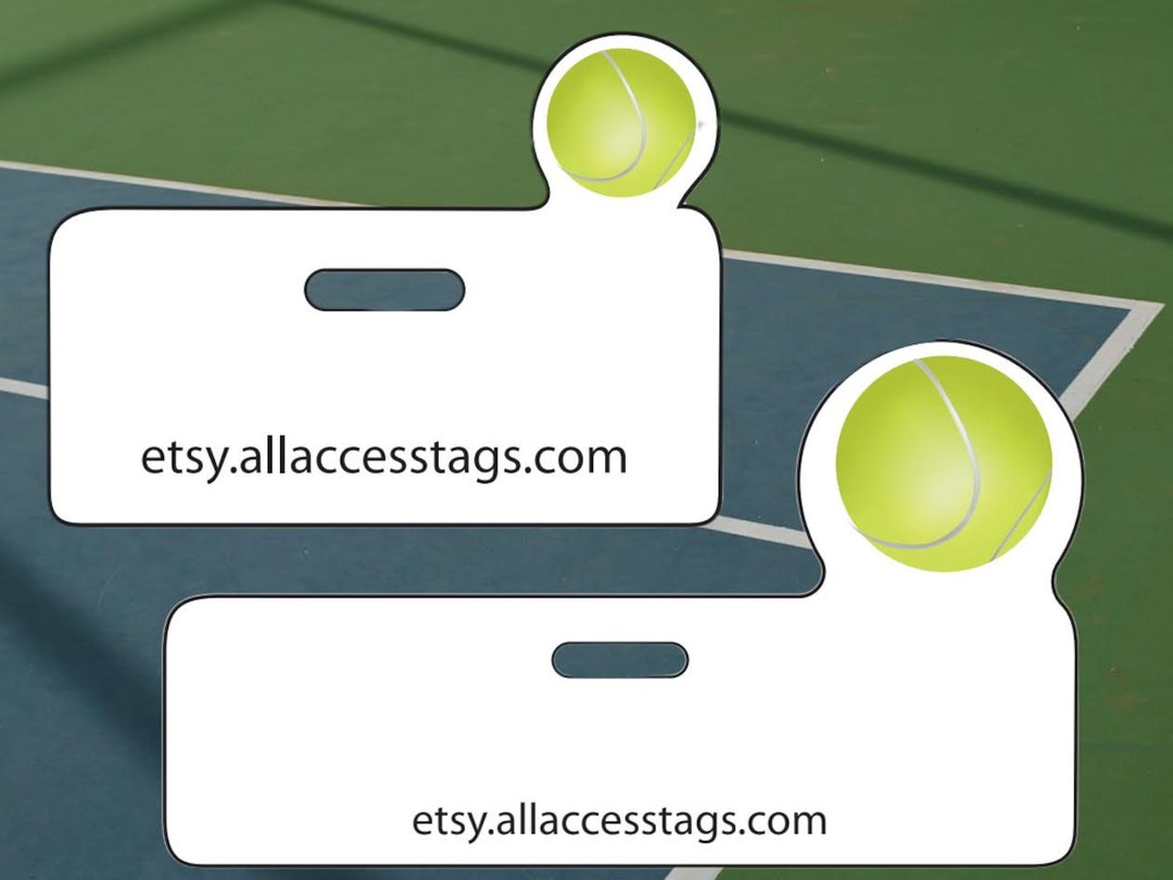 Tennis Ball Badge Topper & Badge Flair - Etsy