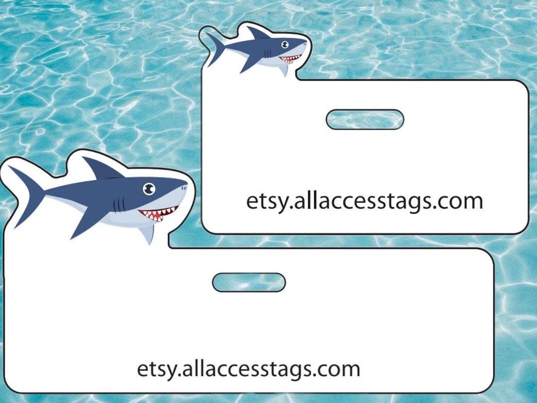 Happy Shark Badge Topper & Badge Flair - Etsy