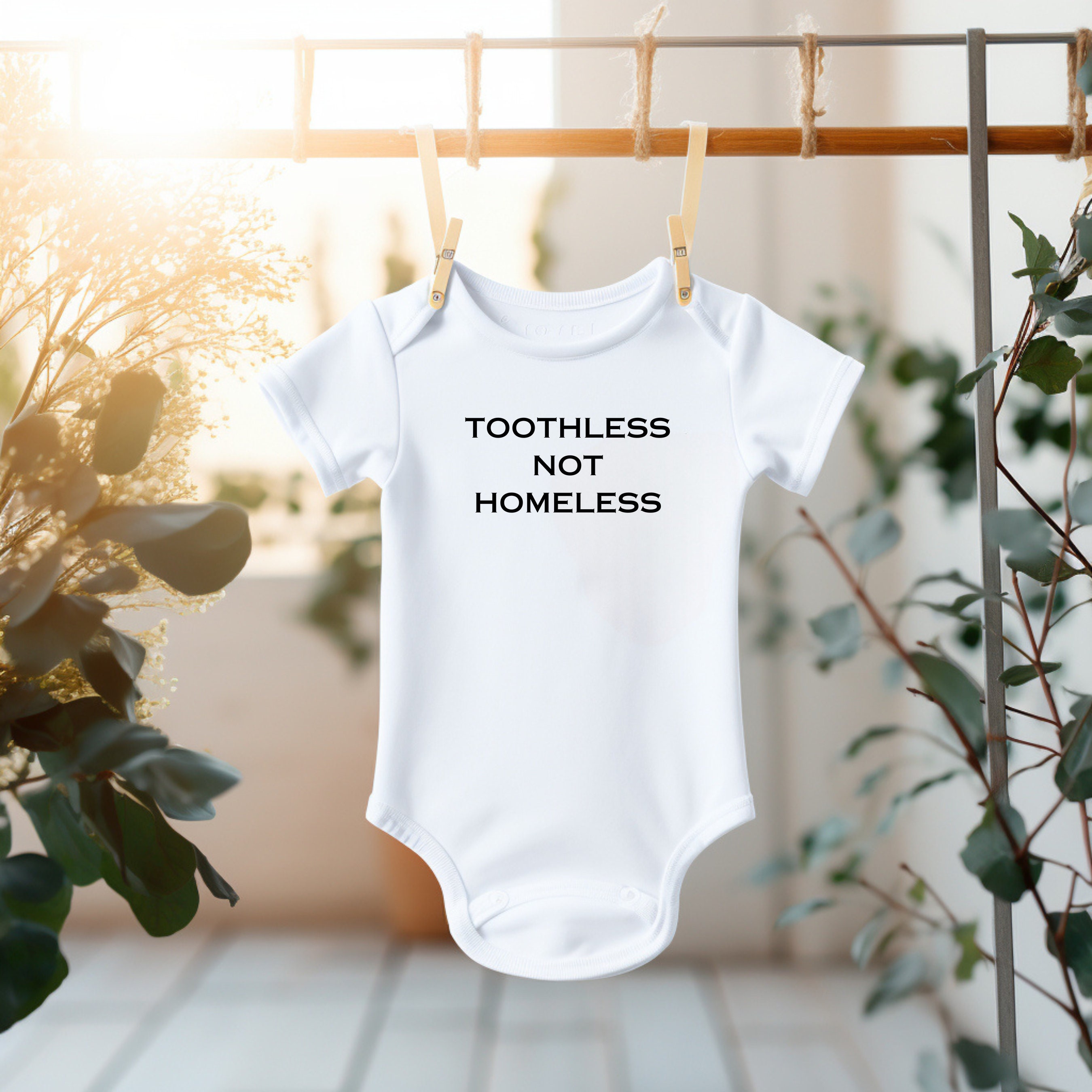Toothless Not Homeless Onesie RHOBH - Etsy