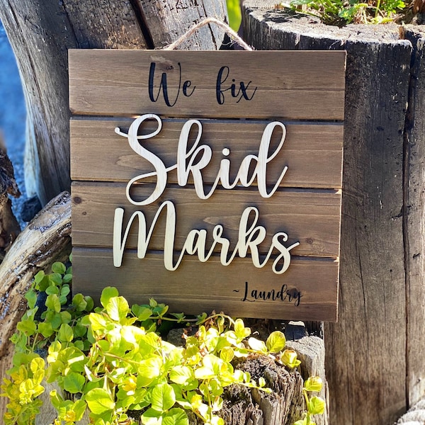 Skid Marks - Etsy