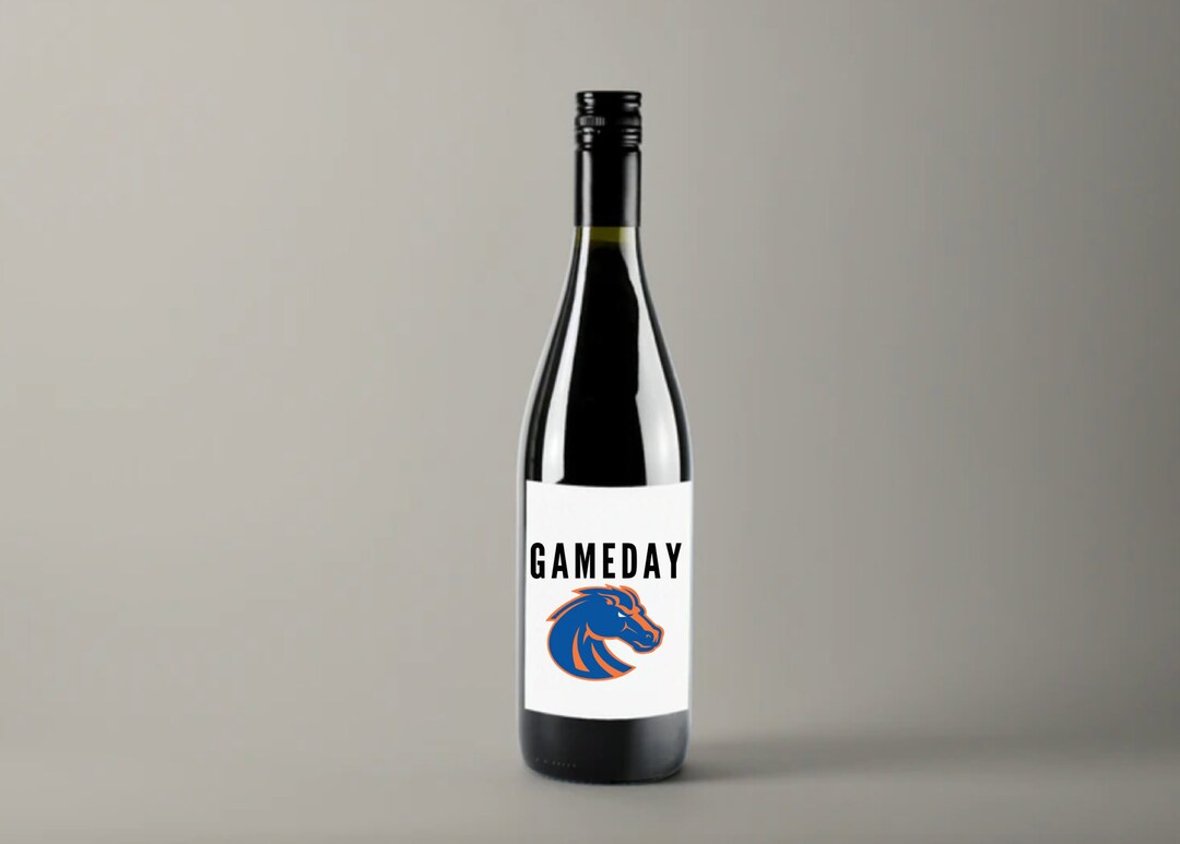 Gameday Wine Label, Football Wine Label, Basketball Wine Label ...