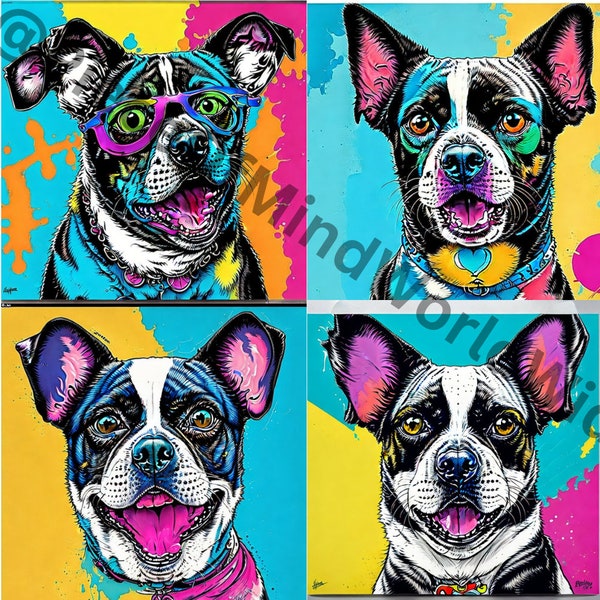 Pet Pop Art - Etsy