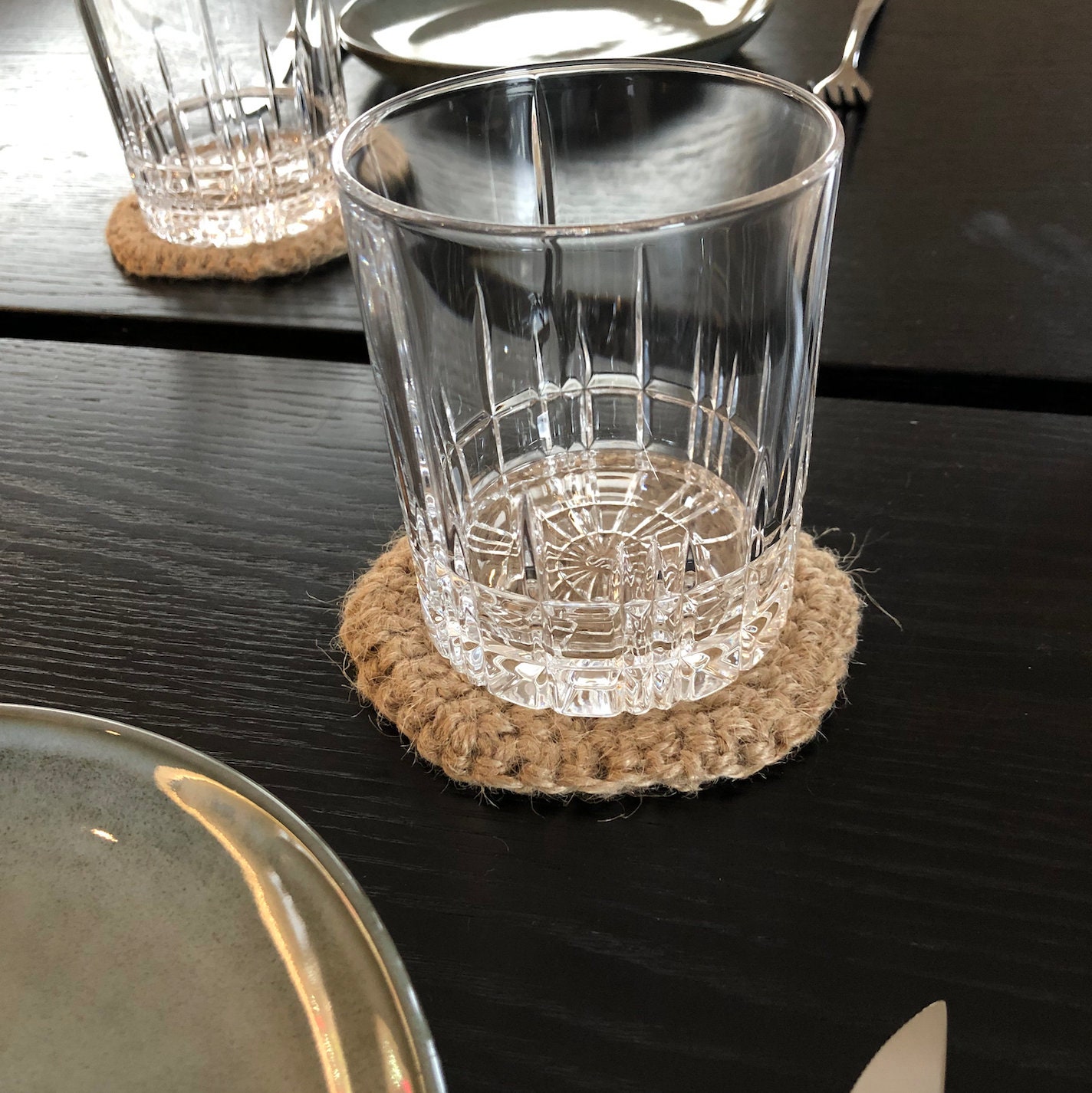 Crochet Pattern - Easy Crochet Table Coasters and Coaster Case ...