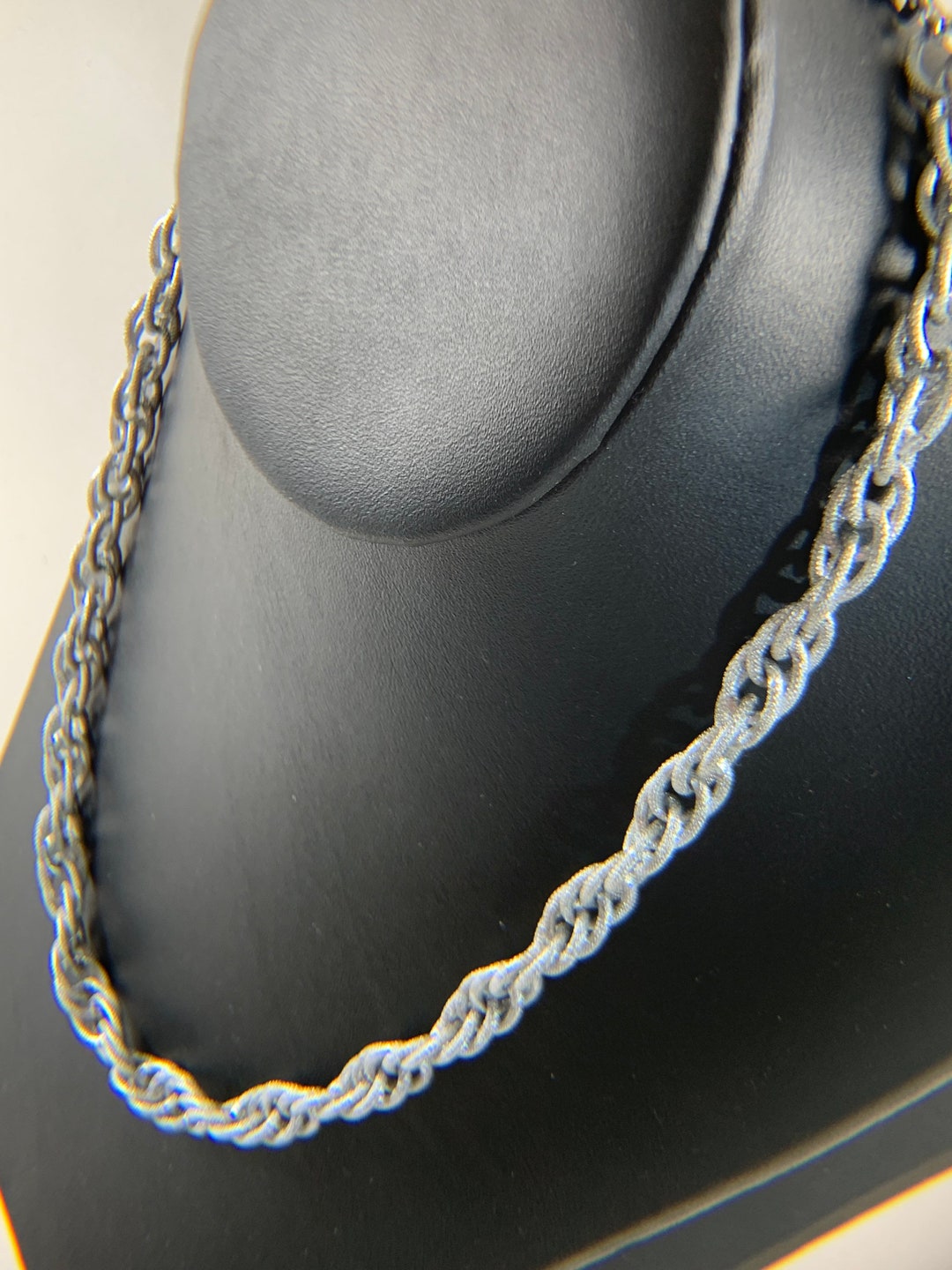 Vintage Silver Chain Necklace. Silver Chain. Silver Necklace. - Etsy