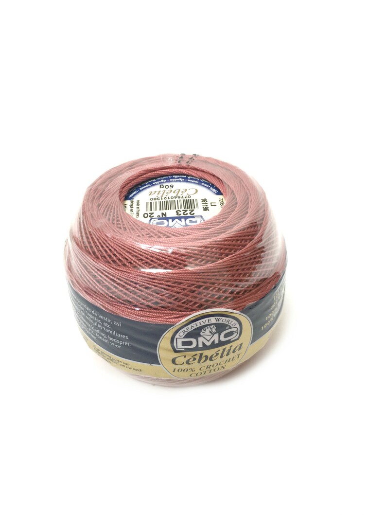 DMC 223 Shell Pink Light Cebelia Size 20 Crochet - Etsy