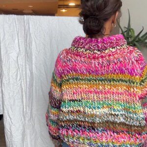 Joshelyn’s Closet | Premade Wacky Hand Knit Sweater | Womens M-XL ...
