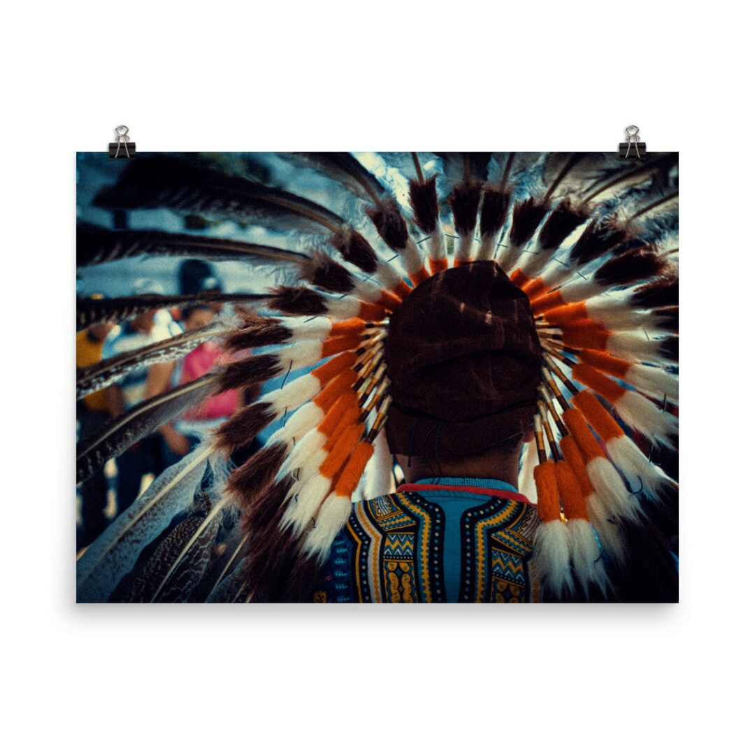 Chief Fine Art Print, Wall Art, Home Decor, Prints Wall Art, Portrait ...