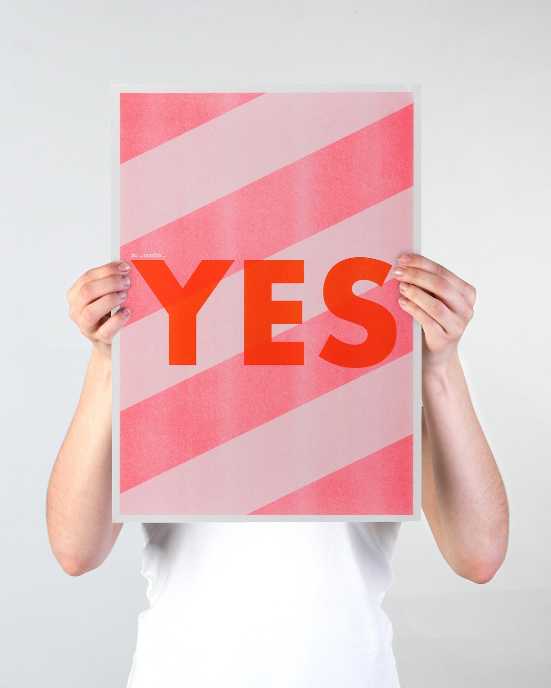 Riso Print A3 Limited Edition Poster Print Wedding YES series 01 by ...