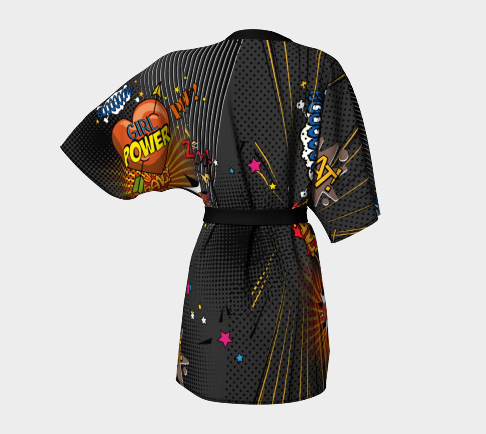 Boom Splat Comic Netflix and Chill Robe | Etsy